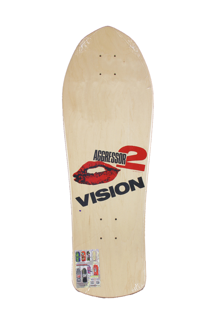 VISION – AGGRESSOR 2 YELLOW DECK - Street Skateshop