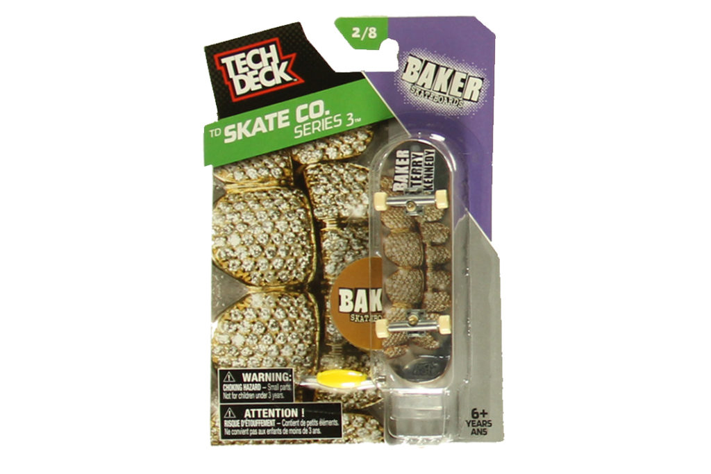BAKER - TECH DECK TD SKATE CO. SERIES 3 TERRY KENNEDY FINGER BOARD ...