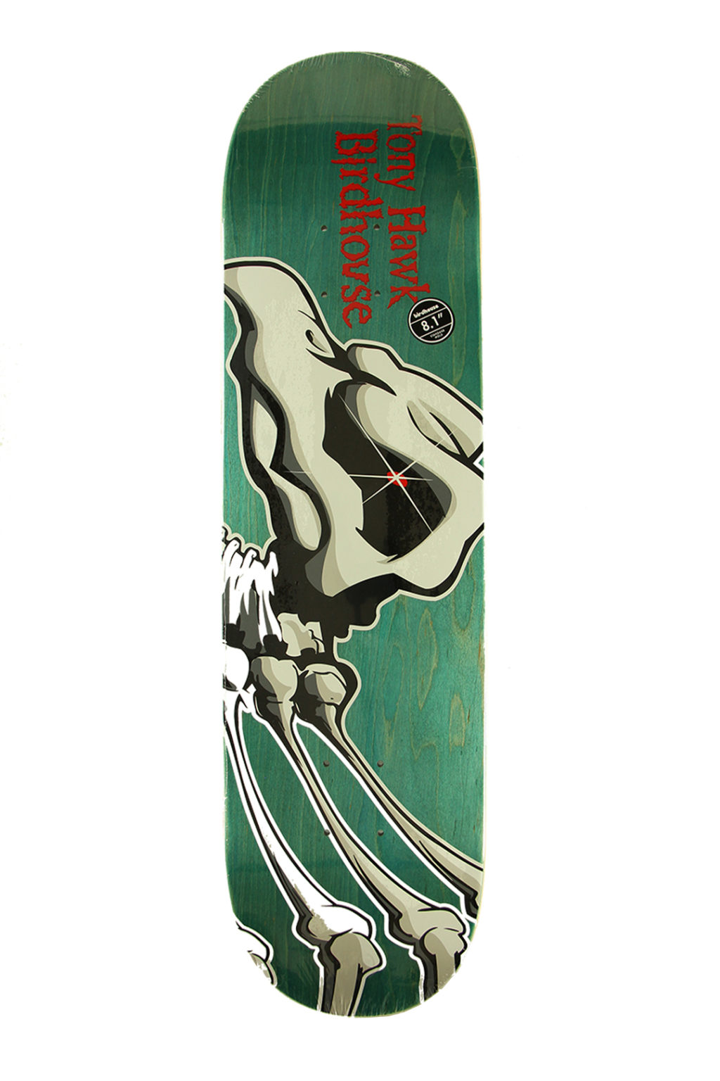 BIRDHOUSE - TONY HAWK FALCON 1 AQUA STAIN 8.125” DECK - Street Skateshop